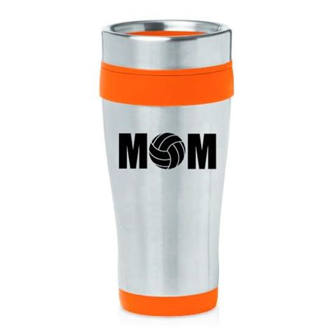 16oz Insulated Stainless Steel Travel Mug Coffee Mug Tumbler Mom