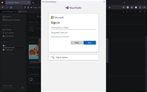 Azure Devops Auth Dialog Missing · Issue 1410 · Git Ecosystemgit Credential Manager · Github