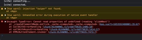 Vue Warn Injection Swiper Not Found With Useswiper · Issue