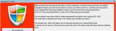 How To Remove Cryptographic Locker Virus Removal Guide