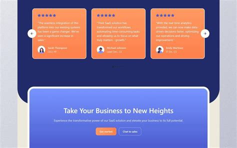 Omni SaaS HTML Responsive Website Template