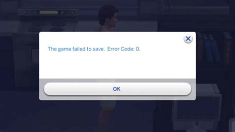 Modder Has Fixed The Error Code Save Game Issue In The Sims