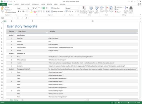 User Story Templates MS Office Templates With AI Prompts