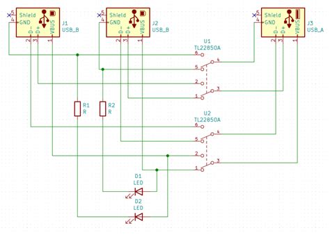DIY USB Sharing Switch Forum For Electronics