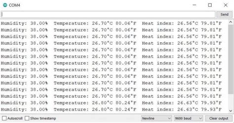 Dht11 Humdity Temperature Sensor And Arduino Interfacing