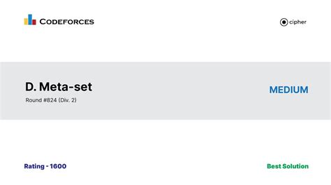 D Meta Set Codeforces Round 824 Div2 C Solution Youtube