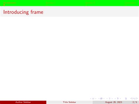 Beamer LaTex Insertnavigation How To Change The Headline Colors Stack Overflow
