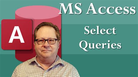 Using Select Queries To Select Data In Microsoft Access Forms And Reports Youtube