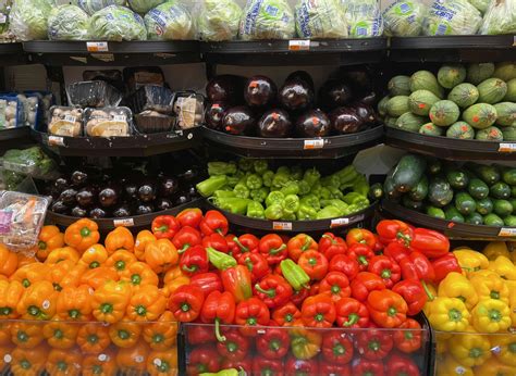 가지 건강 건강식품 건강한 식생활 고추 과일과 채소 녹색 채소 농업 밝은 색 버섯 비 Gmo 비건 채식 비타민 산화 방지제 상추 생산 섹션 서양