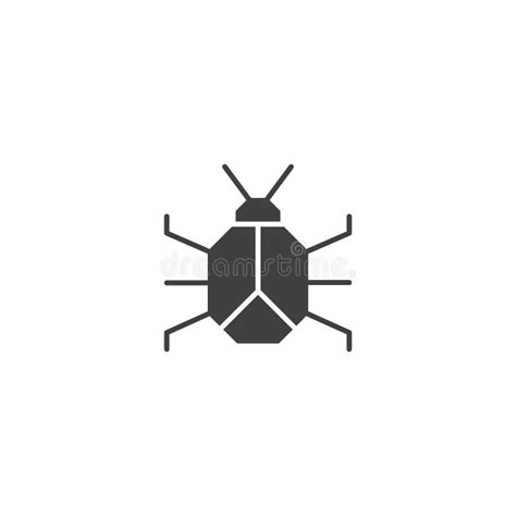 Bug Computer Virus Icon Vector Stock Vector Illustration Of Vector