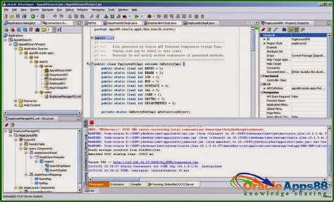 Oracle Applications Oracle Application Framework Oaf Creating Search Page