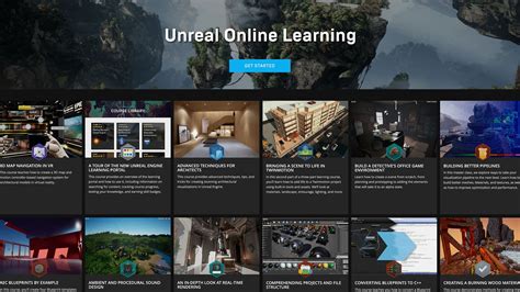 teaching and learning unreal engine online