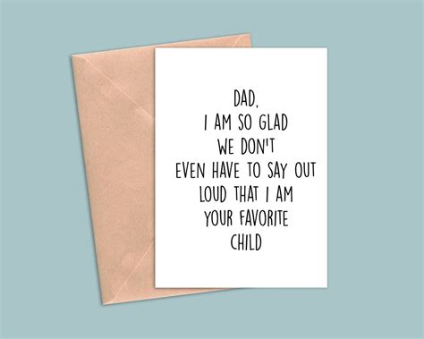 Funny Fathers Day Card From Son Funny Fathers Day Card From Daughter