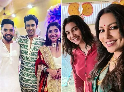 Gourab Chatterjee Devlina To Indrani Dutta Bengali Artists Celebrate Jagaddhatri Pujo With Pomp