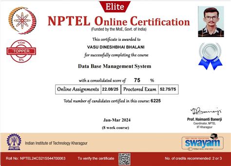 Nptel Dbms Vasu Bhalani