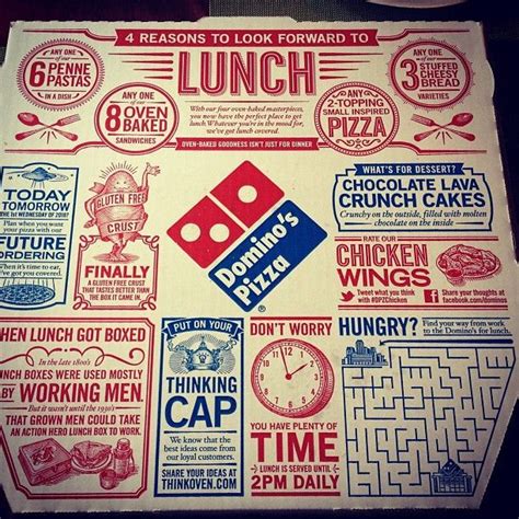 Dominos Pepperoni Pizza On Pinterest The New Dominos Pizza Box They