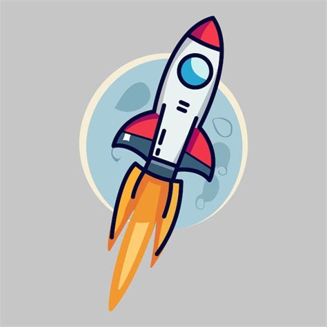 Premium Vector Rocket Vector Illustration