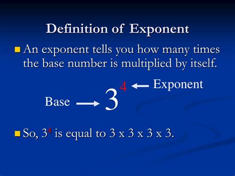 Ppt Exponents An Introduction Powerpoint Presentation Free Download Id3013630