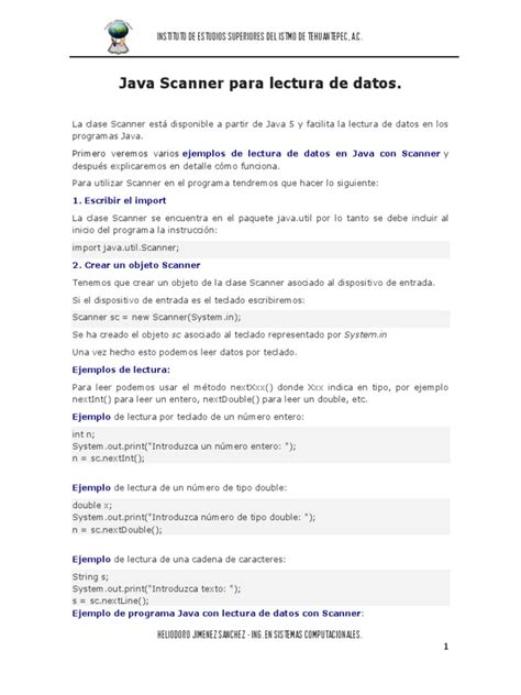 leer datos con java modificado pdf java lenguaje de programación lectura proceso