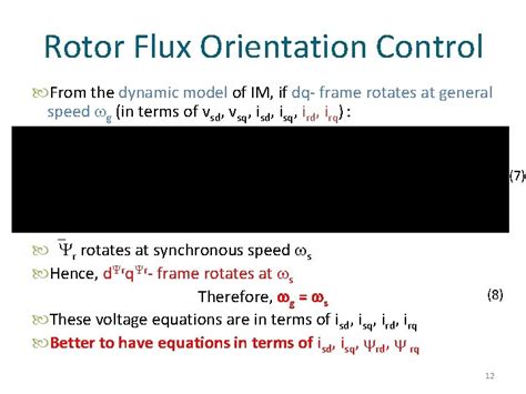 Induction Motor Vector Control Or Field Oriented Control