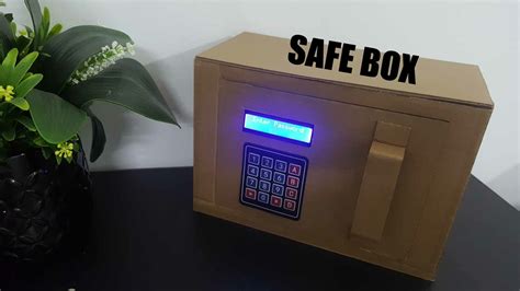 Safe Box Using I2c Lcd And 4x4 Keypad On Arduino