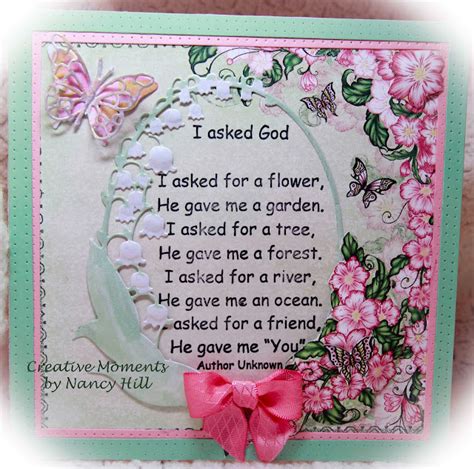 Creative Moments By Nancy Hill Lily Of The Valley