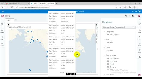 Sas Tutorial Visual Analytics For Sas Viya Restructure Data For Geographic Mappingarabic