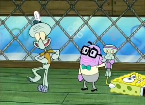 باب اسفنجی قسمت اختاپوس چوبی