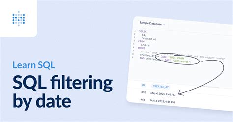Sql Filtering By Date Metabase Learn