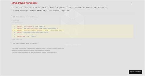 VKUI TypeScript Codesandbox