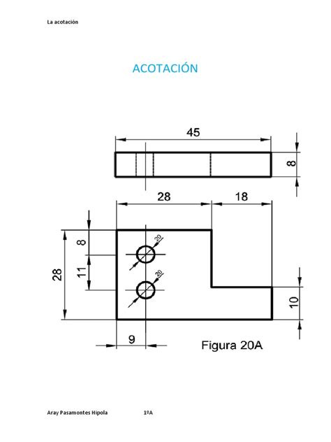 Definición Y Ejemplos De Acotación Pdf