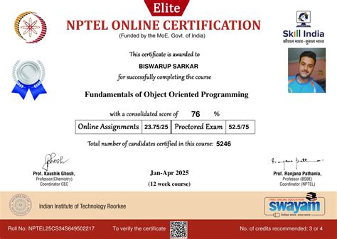 Programming Nptel Biswarup Sarkar