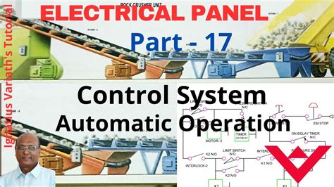 electrical panel part 17 control design automatic control