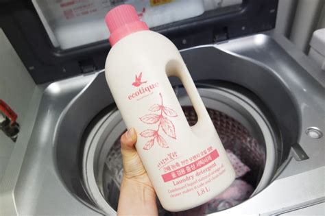 센스있는집들이선물 친환경세탁세제 Ecotique 에코띠끄 울 겸용 중성 세탁세제 네이버 블로그