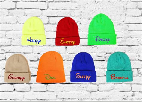Dwarfs Hat Colors