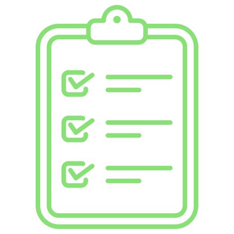 Checklist Generic Color Outline Icon
