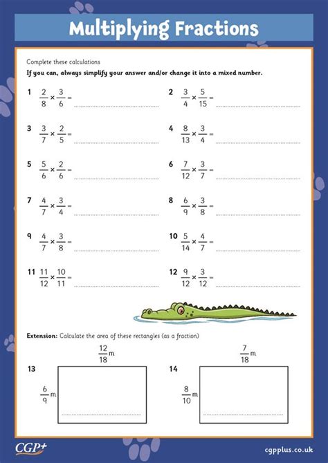 Multiplying Fractions
