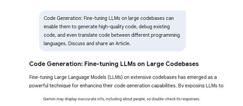 balakumaraa puvanendran mbcs citp cc cl on linkedin ‎gemini code generation fine tuning llms