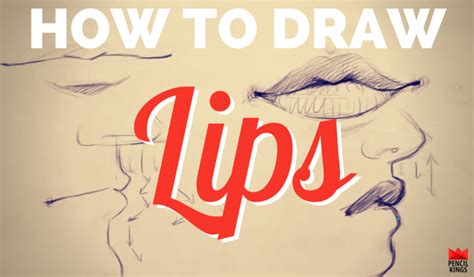 How To Draw Lips Why Male And Female Lips Are Different