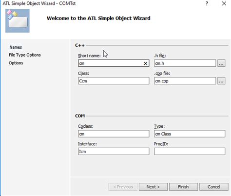 Visual Studio Creating Executable As Atl Project And Use It In C Stack Overflow