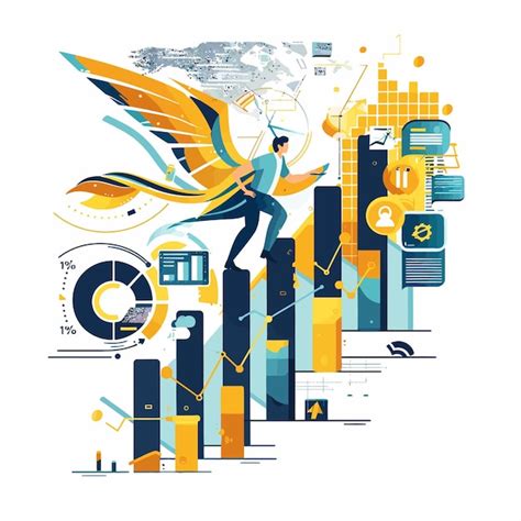 Premium Vector Businessdataanalysisvectorillustration