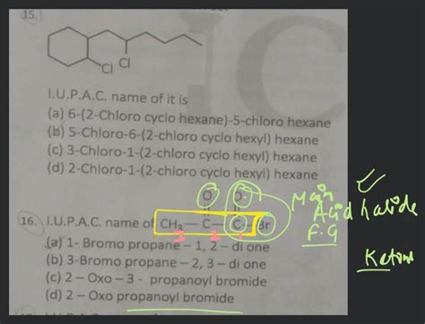 CCCCC Cl CC CCCCC Cl I U P A C Name Of It Is Filo