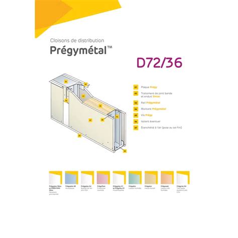 Objets Bim Et Cao Cloisons Cloisons Distributives PrÉgymÉtal D72 36