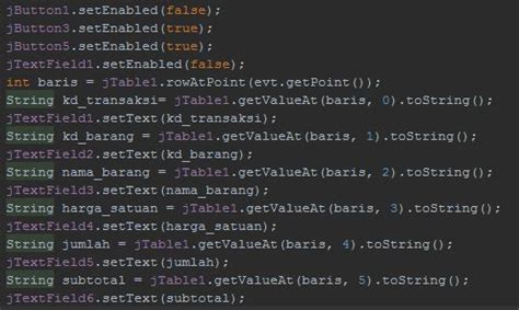 Cruds Transaksi Dan Report Java Unrecode