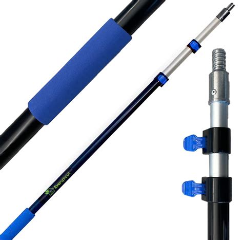 Eversprout 5 To 12 Foot Telescopic Extension Pole Lightweight Sturdy Aluminum Telescoping Pole