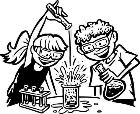 Science Experiment Drawing At Explore Collection Of Science Experiment Drawing