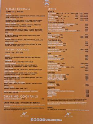 Drink Prices 2023 Ibiza Spotlight Forums