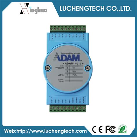 Adam 4017 Ce Advantech 8 Ch Analog Input Module With Modbus Input