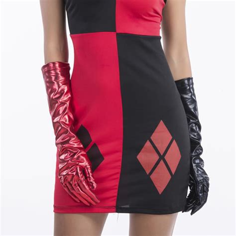 Supervillain Harley Quinn Joker Mini Dress Costume N14758
