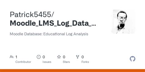 Github Patrick5455 Moodle Lms Log Data Mining And Analytics Moodle Database Educational Log
